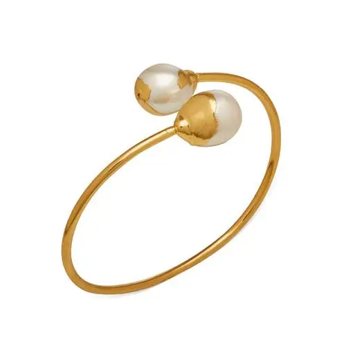 DHWANI BANSAL Dhwani Bhansal Reva Baroque Pearl Bracelet - Gold Plated