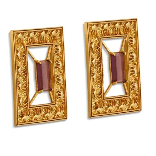 DHWANI BANSAL Kamel Stud Earrings