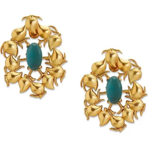 DHWANI BANSAL Dhwani Bhansal Keri Earrings - Gold Plated