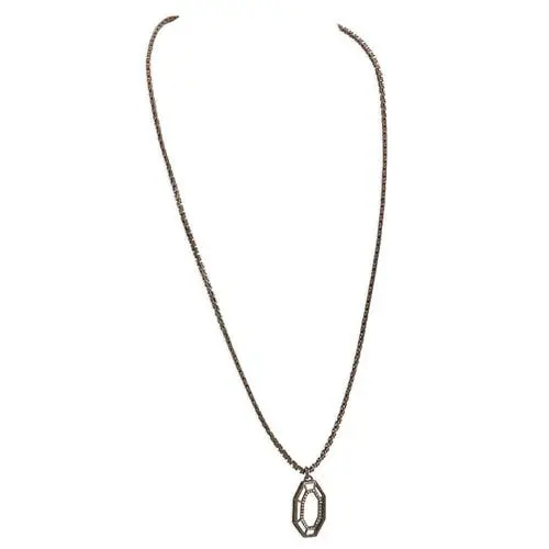 DHWANI BANSAL Syra Pendant - Gunmetal Grey