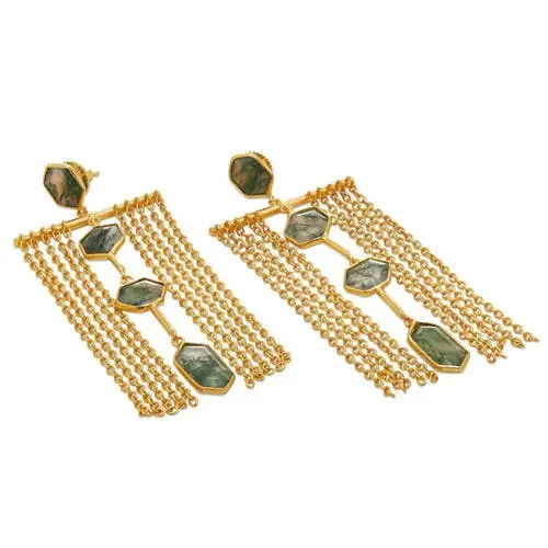 DHWANI BANSAL Zelena Chandelier Earrings