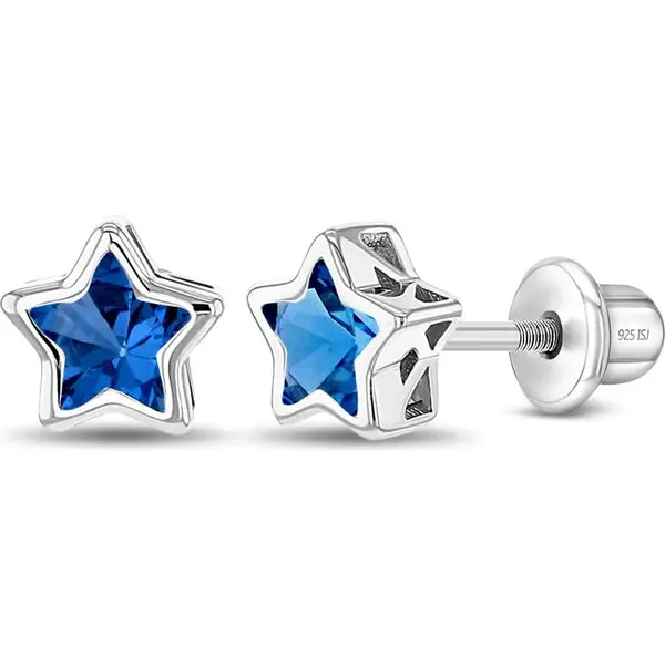 IN SEASON JEWELRY Cubic Zirconia Star Earrings - September