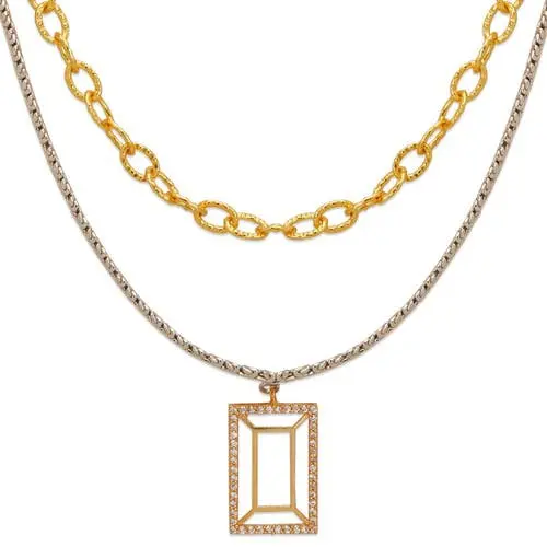 DHWANI BANSAL Vazio Layered Necklace