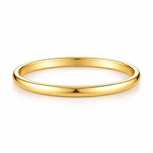 DONATELLO GIAN Name' -tone Italian Wedding Band - Gold