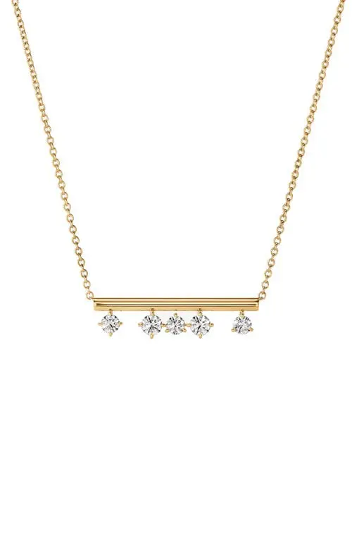 Hearts On Fire Barre Diamond Pendant Necklace - Yellow Gold/ Diamond