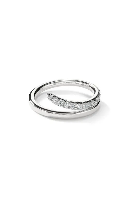 Hearts On Fire Vela French Cut Diamond Ring - White Gold