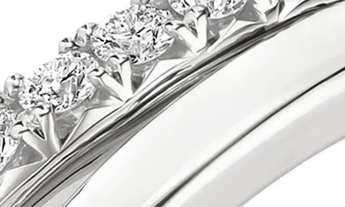 Hearts On Fire Vela French Cut Diamond Ring - White Gold