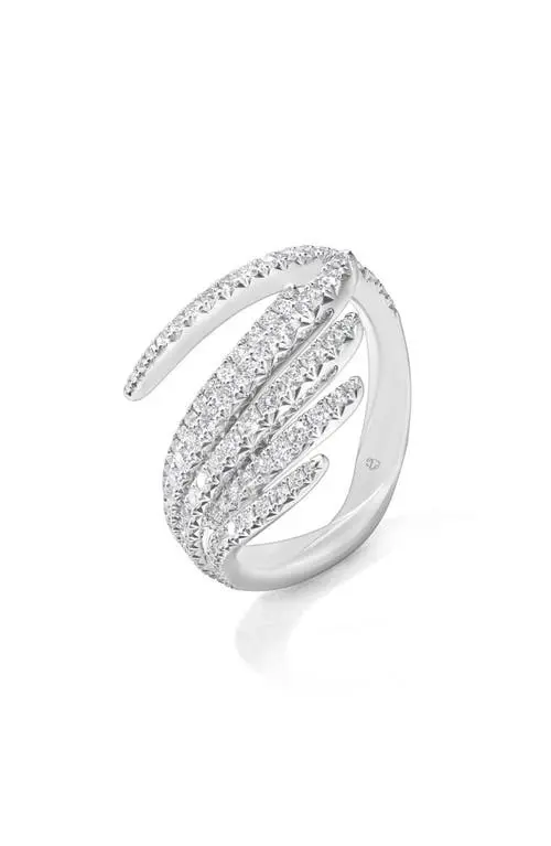 Hearts On Fire Vela Cocktail Ring - White Gold/ Diamond