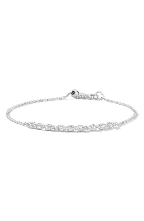 Hearts On Fire Aerial Dewdrop Diamond Bracelet - White Gold/ Diamond