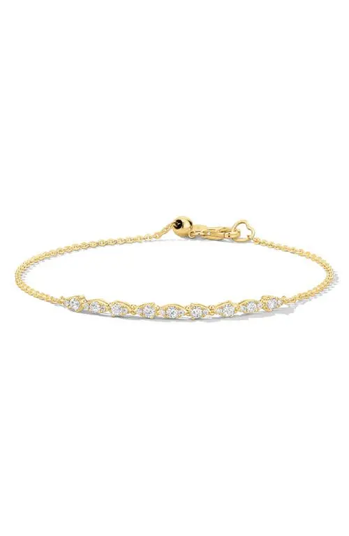 Hearts On Fire Aerial Dewdrop Diamond Bracelet - Yellow Gold