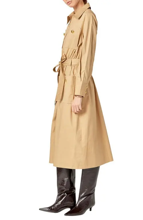 English Factory Long Sleeve Midi Dress