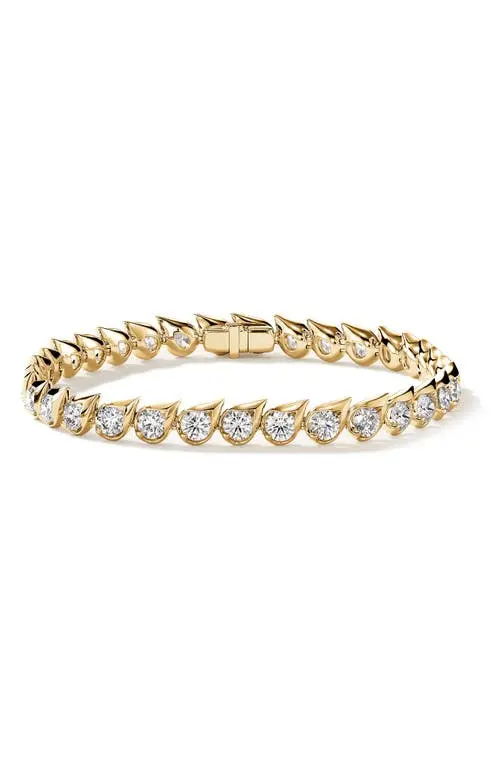 Hearts On Fire Lu Droplet Diamond Bracelet - Yellow Gold/ Diamond