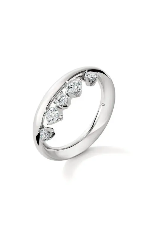 Hearts On Fire Barre Diamond Ring - White Gold
