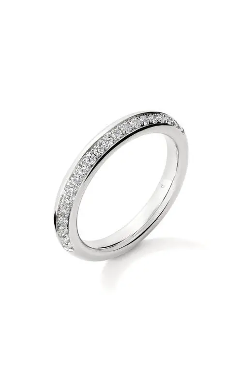 Hearts On Fire Barre Pavé Diamond Band Ring - White Gold