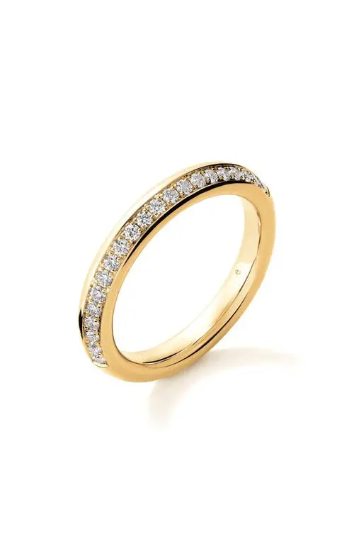 Hearts On Fire Barre Pavé Diamond Band Ring - Yellow Gold/ Diamond