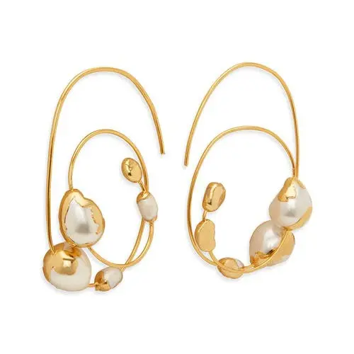 DHWANI BANSAL Zuri Hoop Earrings