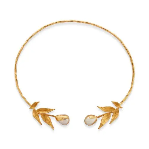 DHWANI BANSAL Dhwani Bhansal Reva Choker - Gold Plated