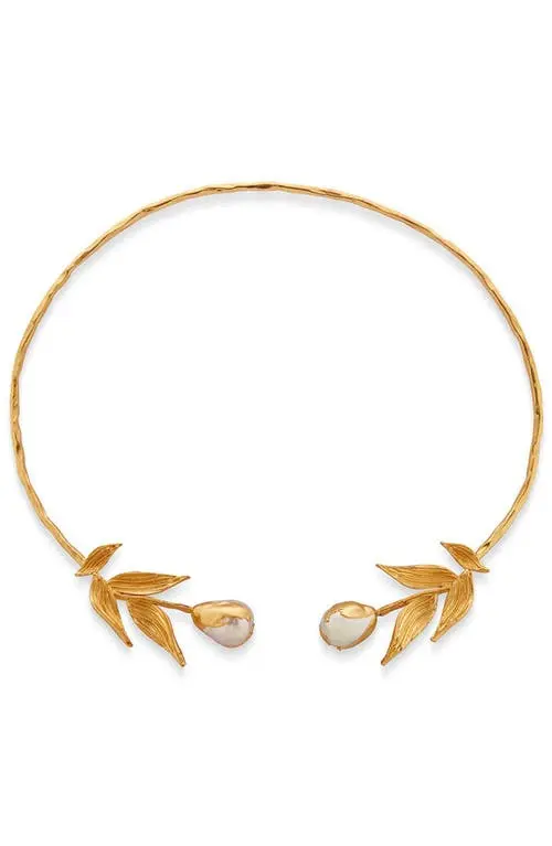 DHWANI BANSAL Reva Choker - Gold Plated