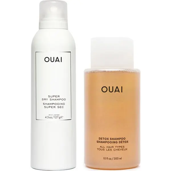 Ouai Super Dry & Detox Shampoo Set $54 Value