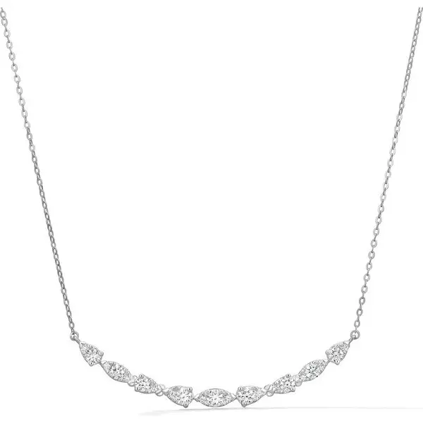 Hearts On Fire Aerial Dewdrop Pendant Necklace - White Gold/ Diamond