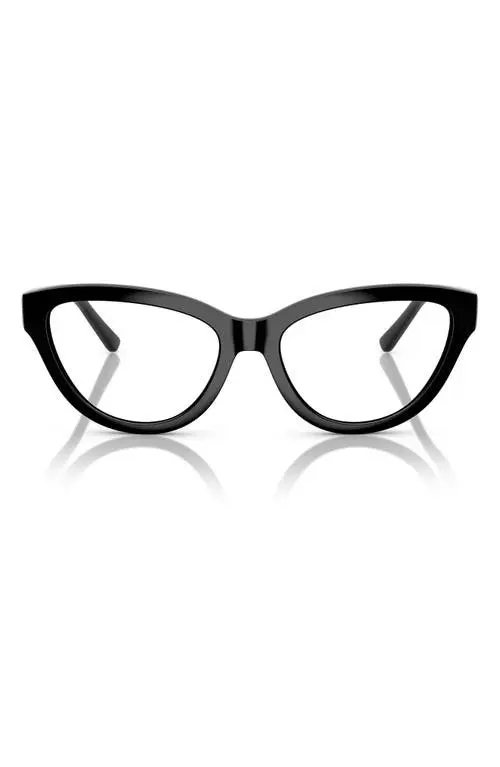 VOGUE 54mm Cat Eye Optical Glasses - Black