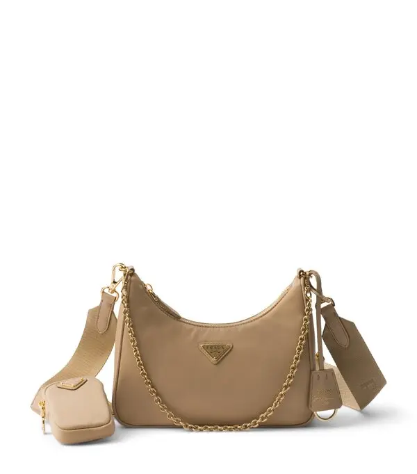 Prada Re-nylon Re-edition 2005 Shoulder Bag - Brown