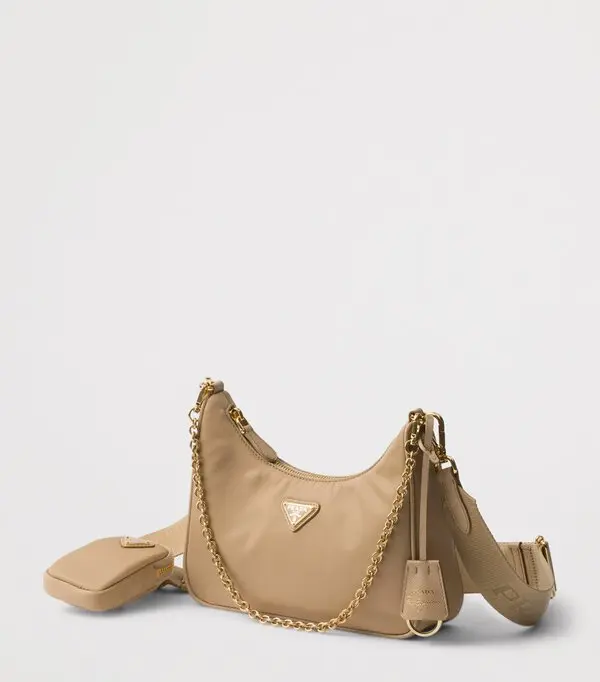 Prada Re-nylon Re-edition 2005 Shoulder Bag - Brown