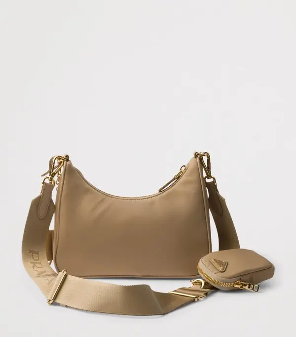 Prada Re-nylon Re-edition 2005 Shoulder Bag - Brown
