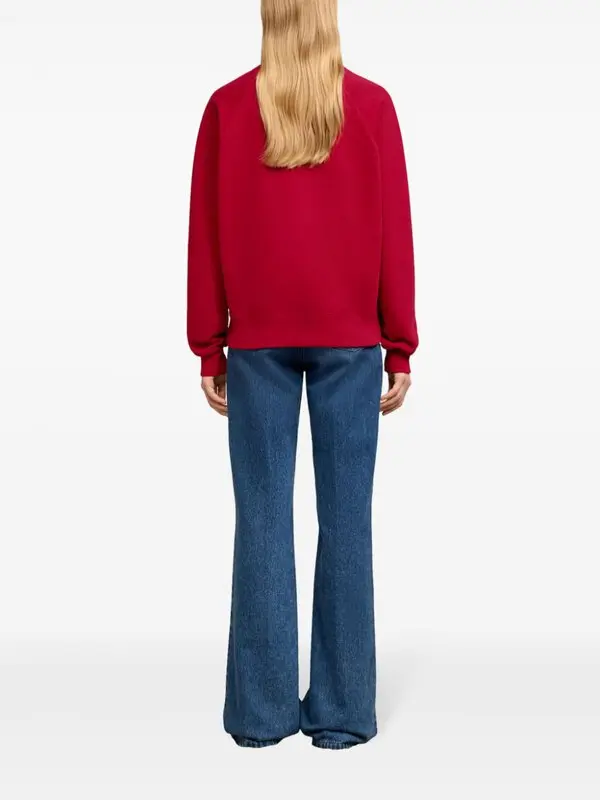 AMI Paris La Plage Sweatshirt - Red