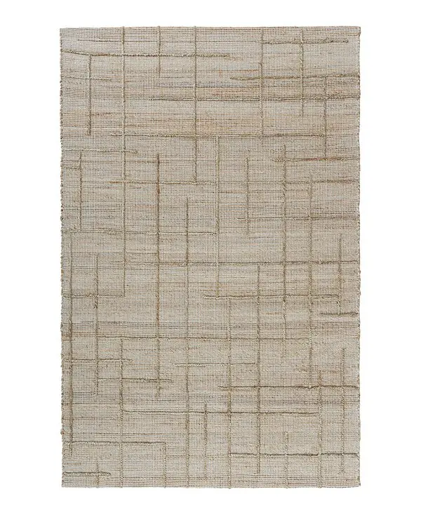 LR HOME Naella Mes-569 Area Rug, 5' X 7'9 - Bleach