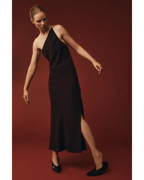 Vince One Shoulder Dress