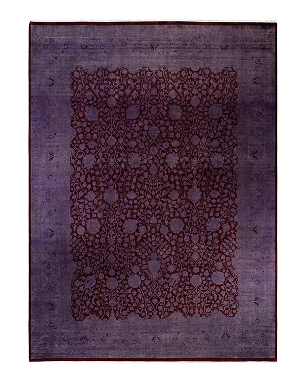 Bloomingdale'S Fine Vibrance M1484 Area Rug, 9' X 12'3 - Red