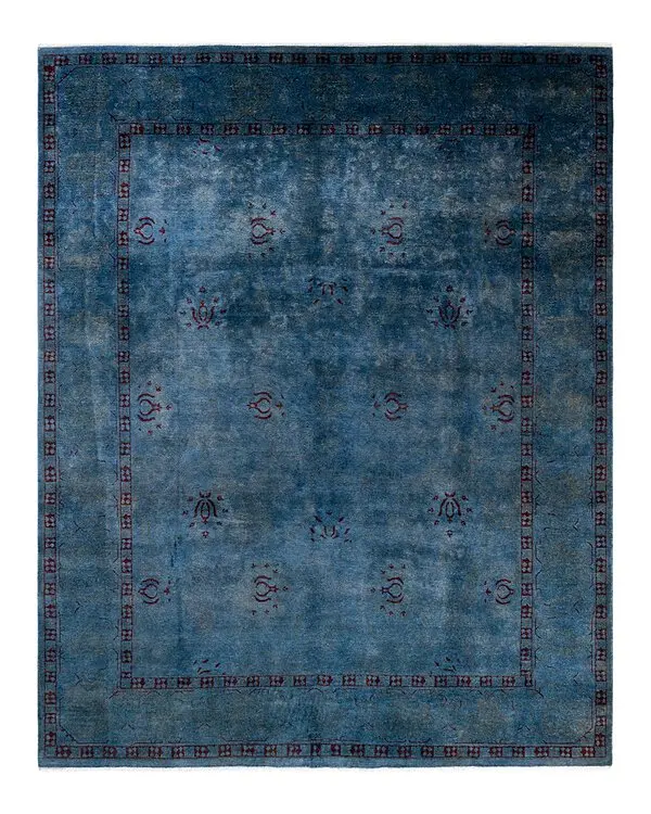Bloomingdale'S Fine Vibrance M1711 Area Rug, 8' X 9'11 - Light/blue