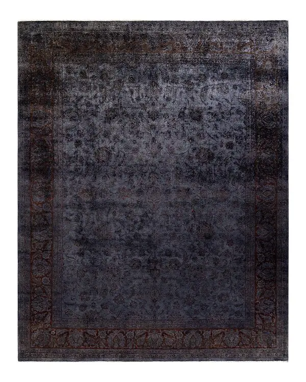 Bloomingdale'S Fine Vibrance M1252 Area Rug, 8'4 X 10'4 - Silver