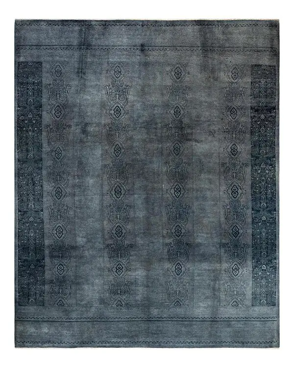 Bloomingdale'S Fine Vibrance M1755 Area Rug, 9'4 X 11'5 - Gray
