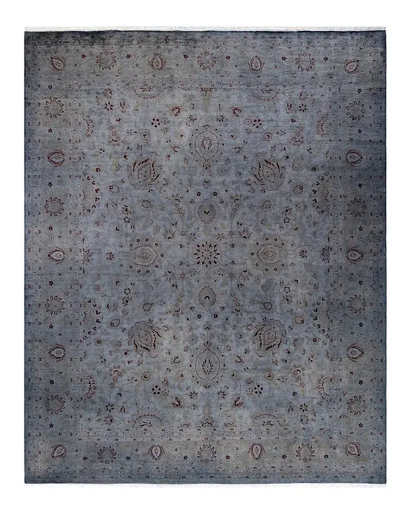 Bloomingdale'S Fine Vibrance M1252 Area Rug, 8'3 X 10'5 - Gray
