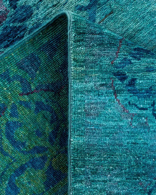Bloomingdale'S Fine Vibrance M1720 Area Rug, 5'11 X 8'8 - Light/blue