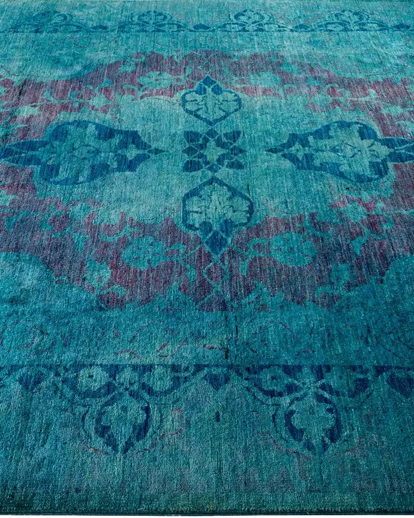 Bloomingdale'S Fine Vibrance M1720 Area Rug, 5'11 X 8'8 - Light/blue