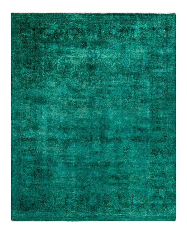 Bloomingdale'S Fine Vibrance M1460 Area Rug, 8'4 X 10'6 - Green