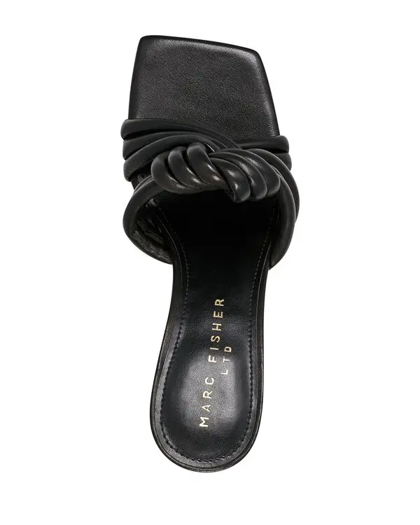 MARC FISHER LTD. Dru Slide Heeled Sandals