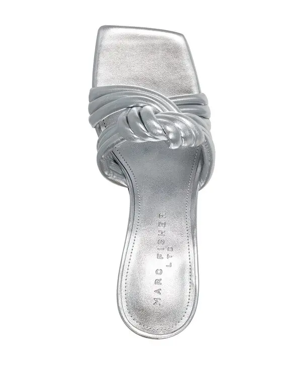MARC FISHER LTD. Dru Slide Heeled Sandals