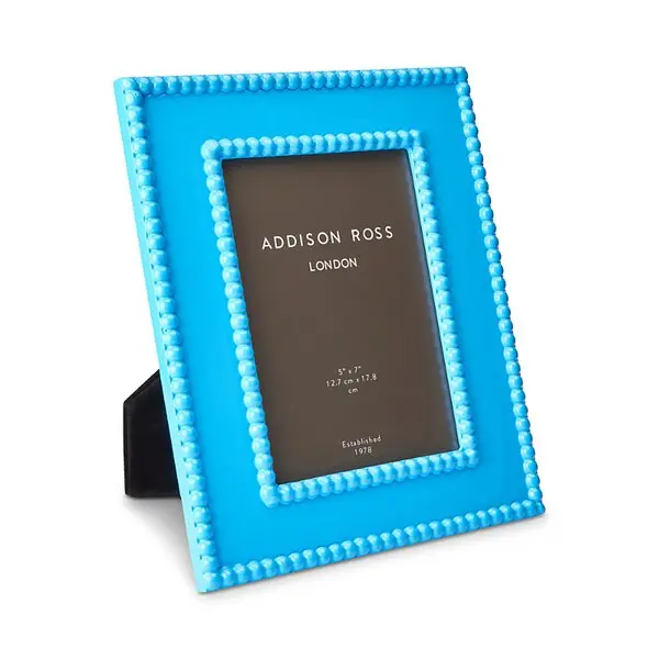 ADDISON ROSS Bobbin Picture Frame, 5 X 7 - Aqua