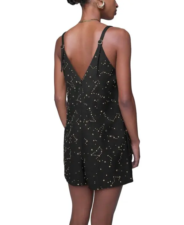 Rebecca Minkoff Fallon Mini Dress Romper In True Black - 40% Off |  Editorialist