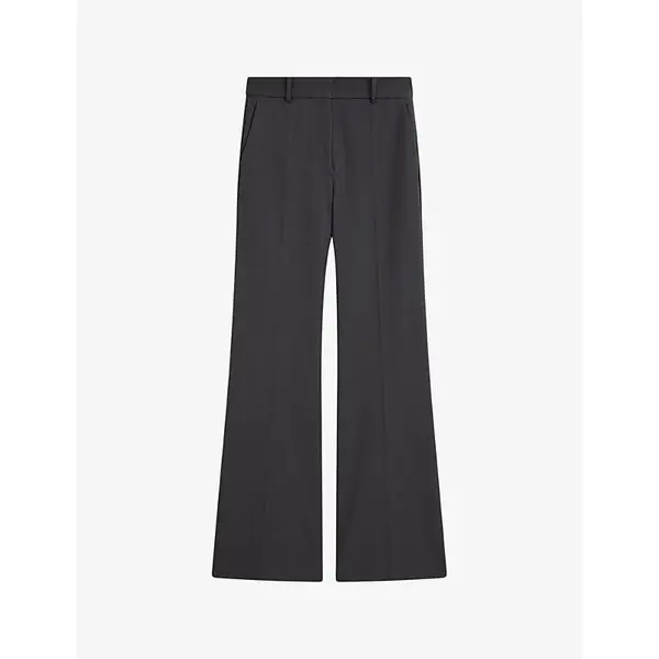 JOSEPH Tafira Flared-leg Mid-rise Stretch-woven Trousers