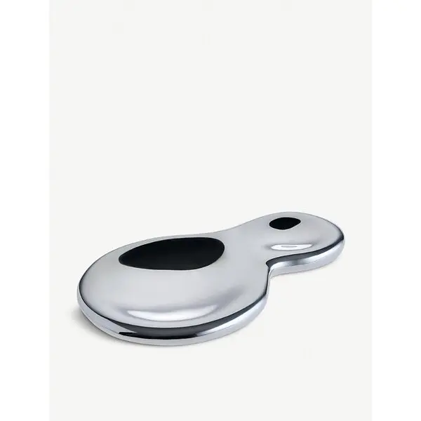 ALESSI T-1000 Stainless Steel Spoon Rest - Nocolor