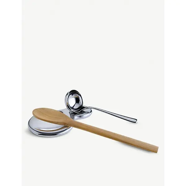 ALESSI T-1000 Stainless Steel Spoon Rest