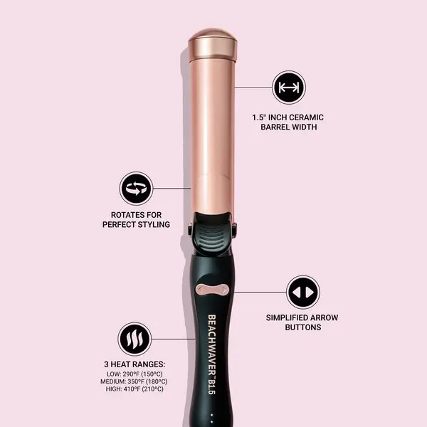 The Beachwaver Co. B1.5 Midnight Rose In One-Color - 30% Off | Editorialist