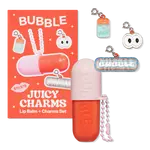 BUBBLE Juicy Charms Lip Balm Bling Kit