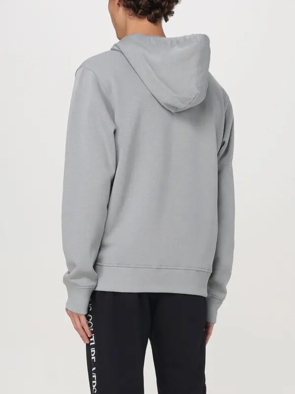Versace Logo Hoodie - Grey