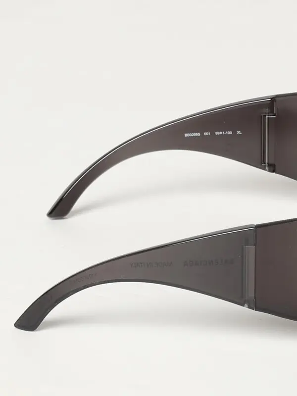 Balenciaga Panther Asymmetrical Mask Sunglasses